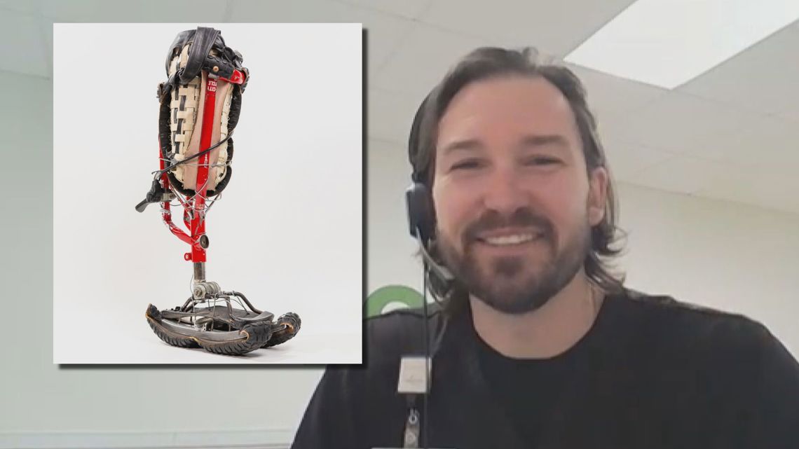 Michigan man crafts prosthetic legs from bicycle parts | wzzm13.com