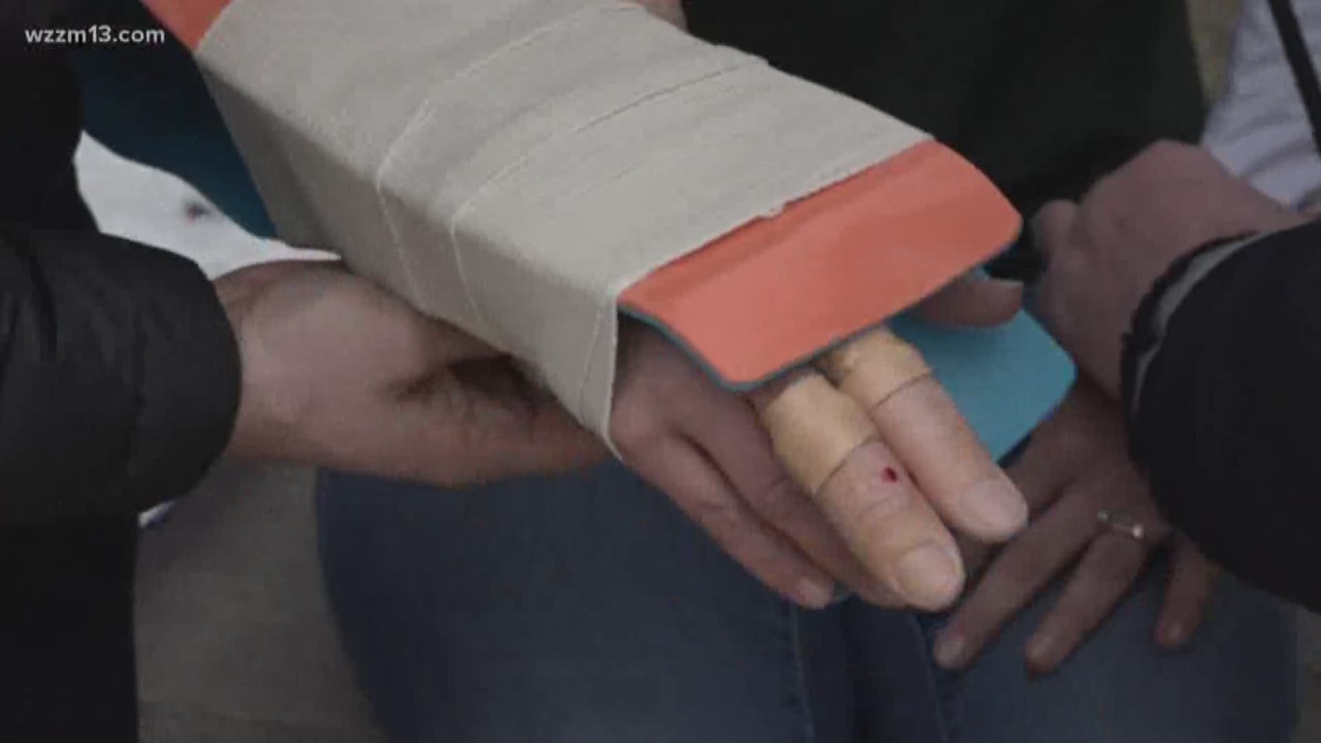 Realistic venomous snake bite emergency exercise at John Ball Zoo ...