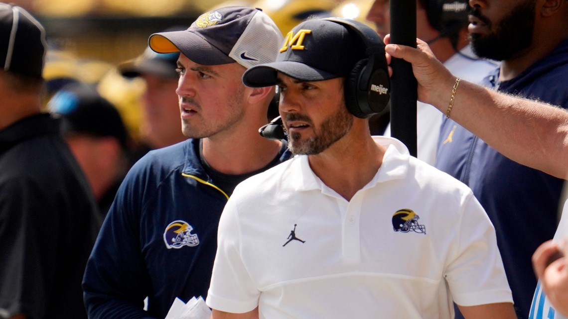 Central Michigan coach says Michigan suspended staffer, suspected sign ...