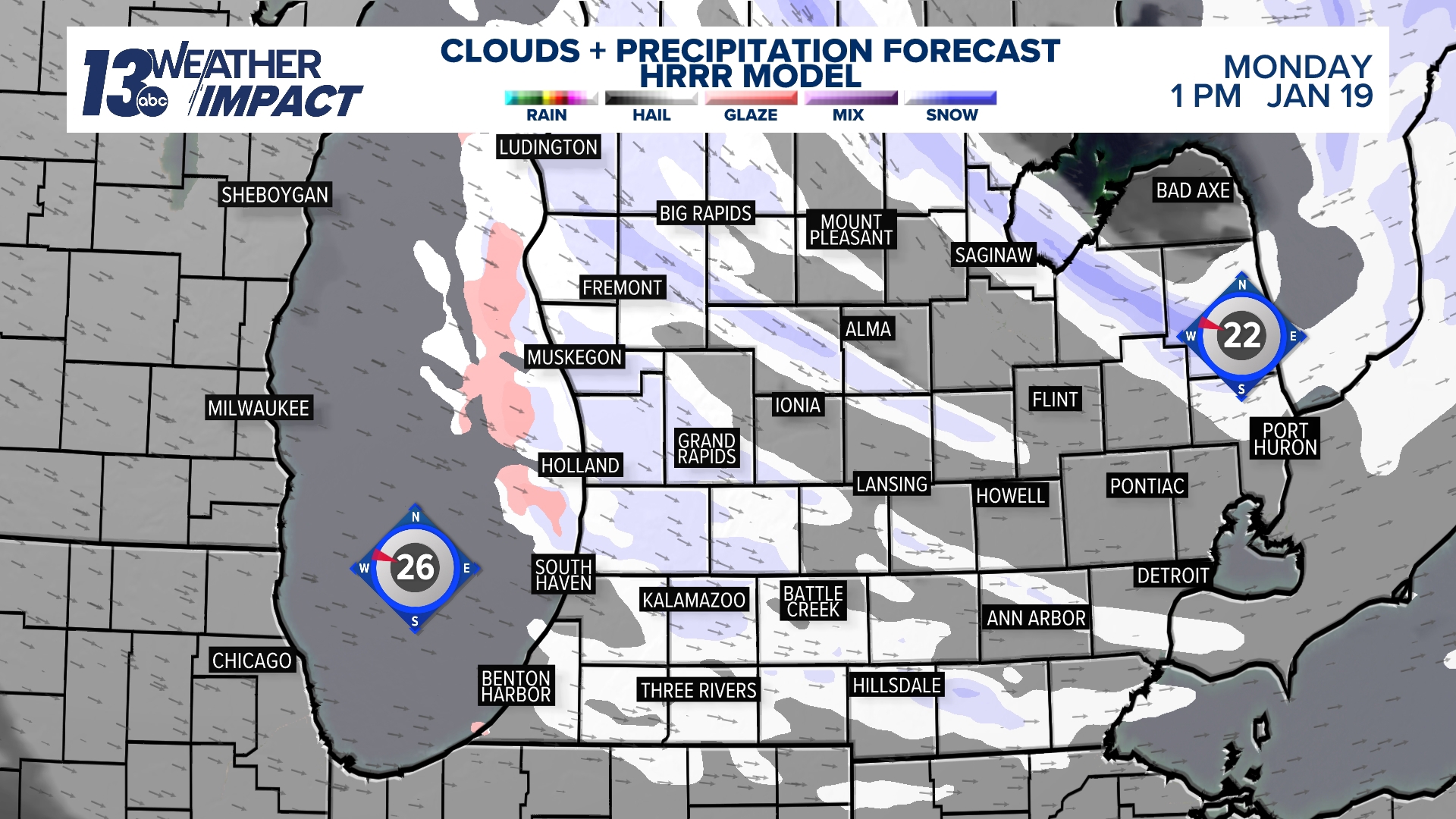 WINTER STORM WARNING | Blowing snow, strong winds and frigid air to ...