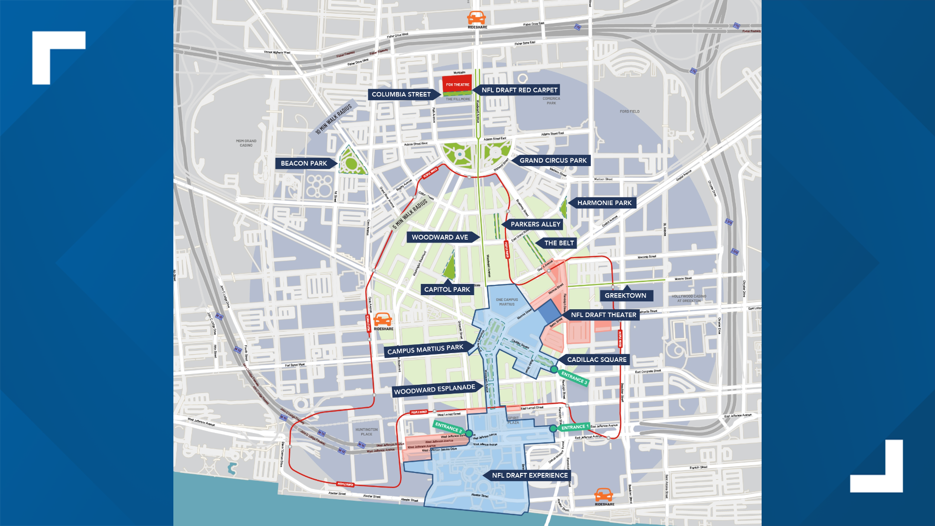 You complete guide to the 2024 NFL Draft in Detroit | wzzm13.com