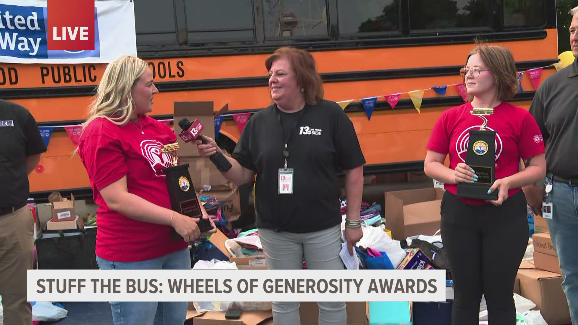 STUFF THE BUS | Wheels of Generosity awards | wzzm13.com