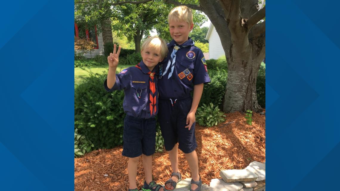 Teen Scout restoring historic US map in Hager Park | wzzm13.com