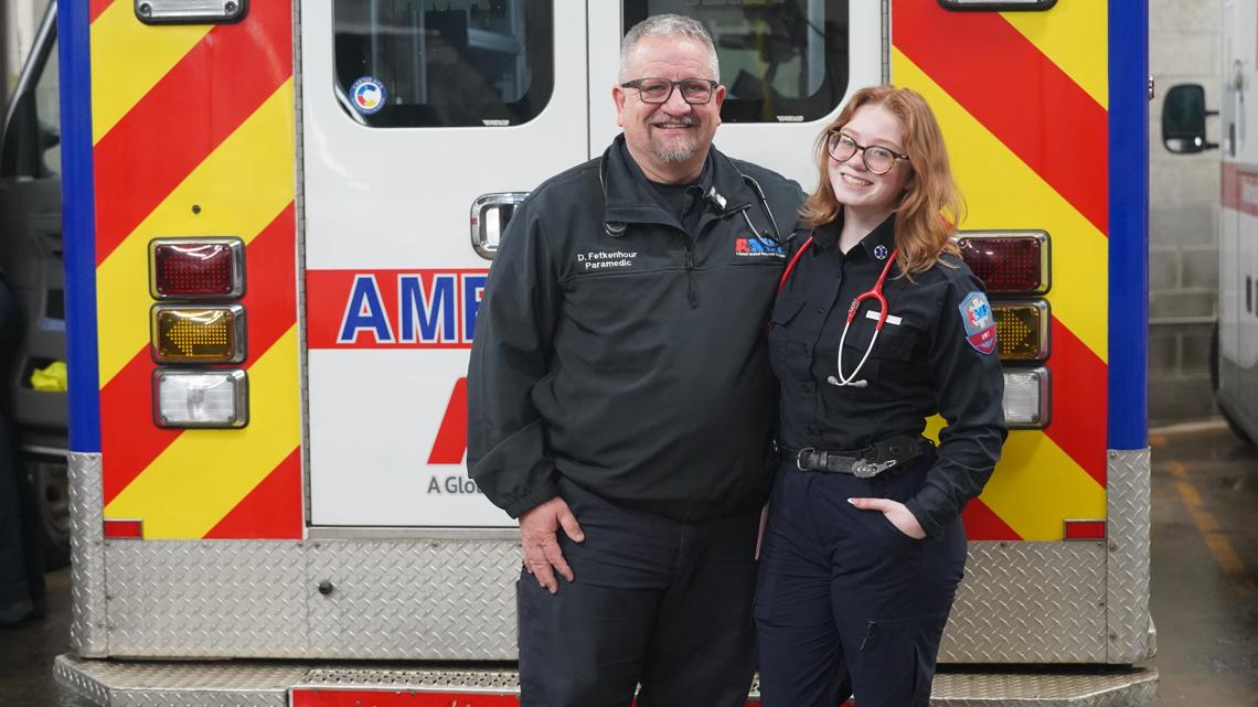 EMT father-daughter team saving lives together in Michigan | wzzm13.com
