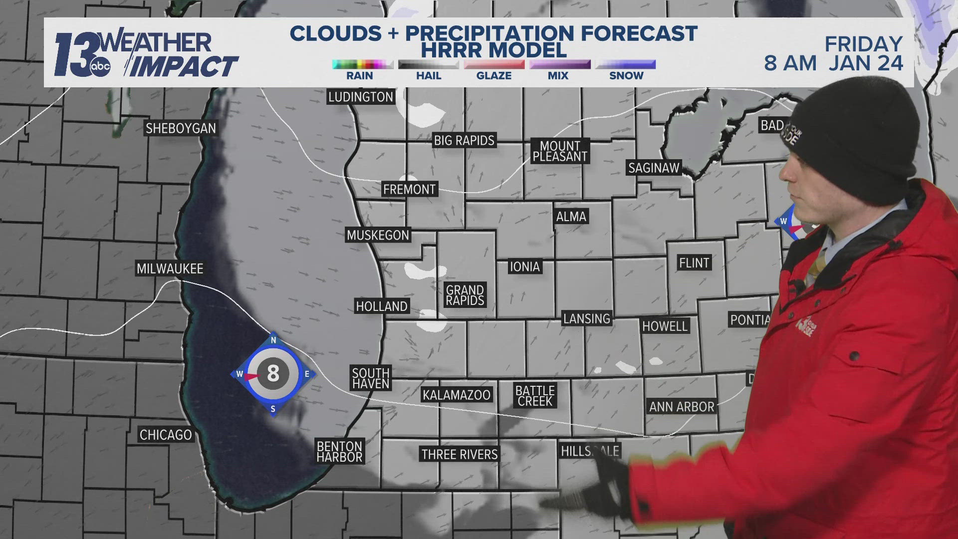How much snow did West Michigan get? | Updated snowfall totals | wzzm13.com