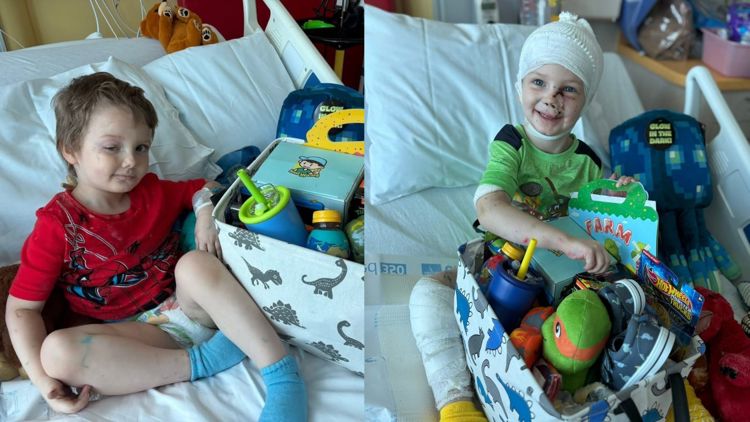 One week after dog attack, dad hopes to bring his sons home from ...