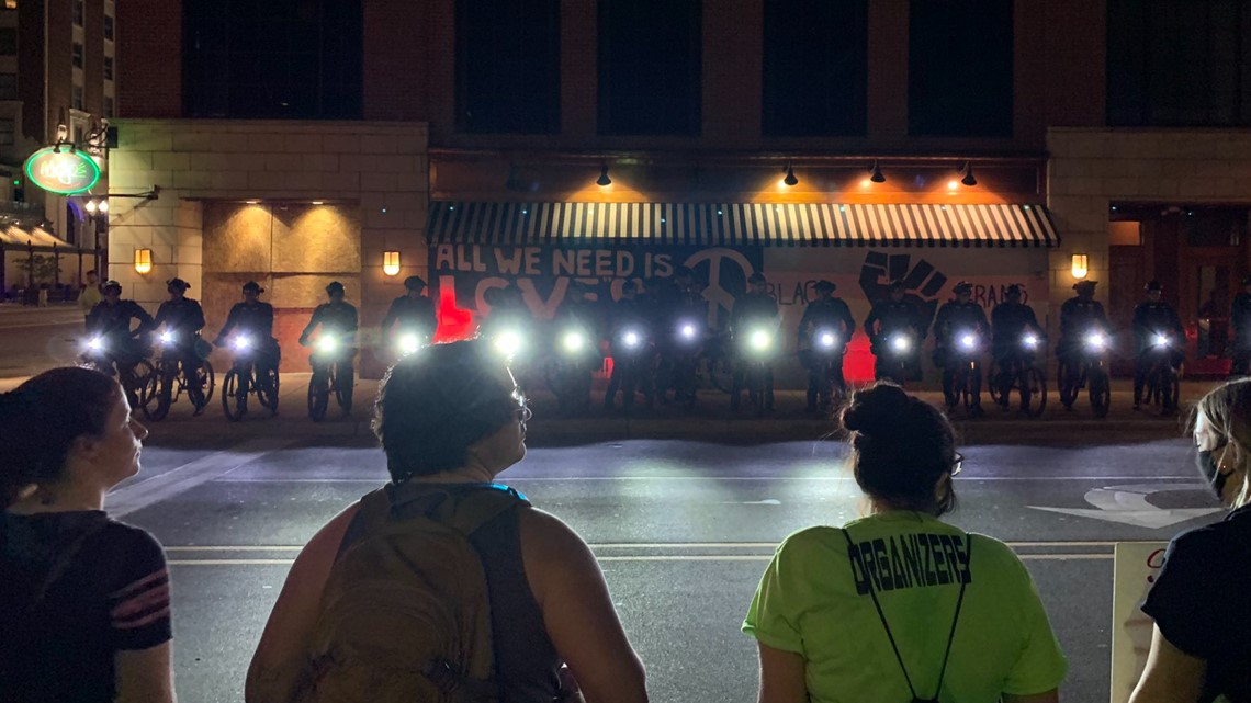 Live updates | Protest held in Grand Rapids; Group confronts police ...