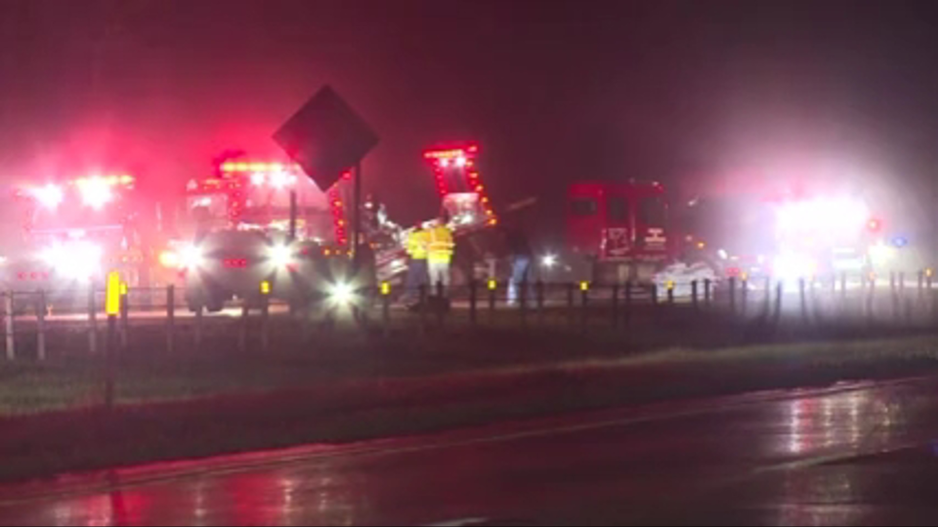 I-96 reopens after semi crash injures several | wzzm13.com