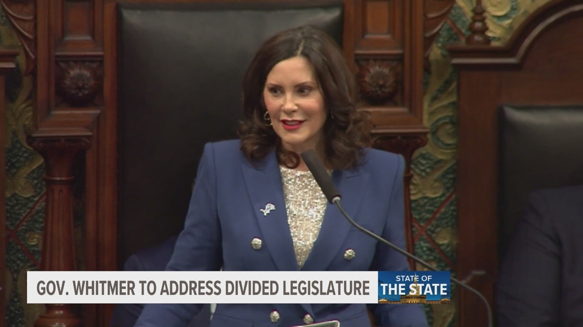 Gov. Whitmer to address Michigan at State of the State Address | wzzm13.com