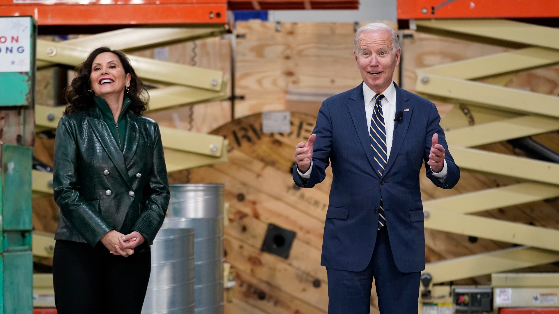 At MI chip plant, Biden says unions 'built middle class' | wzzm13.com