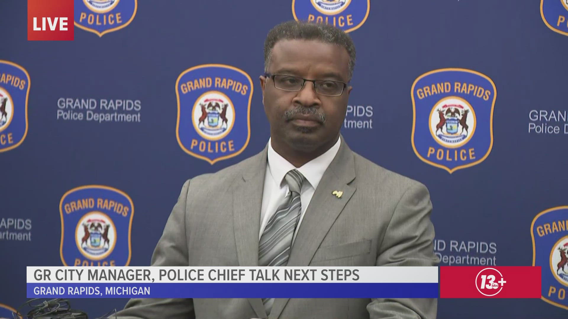 Grand Rapids city manager outlines search for new police chief | wzzm13.com