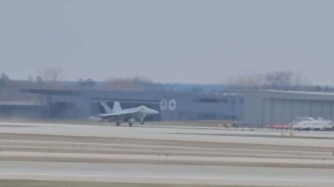Navy fighter jet likely the source of loud boom that shook some houses ...