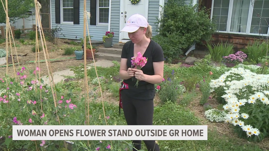 Grand Rapids self-service flower stand promotes self-care through ...