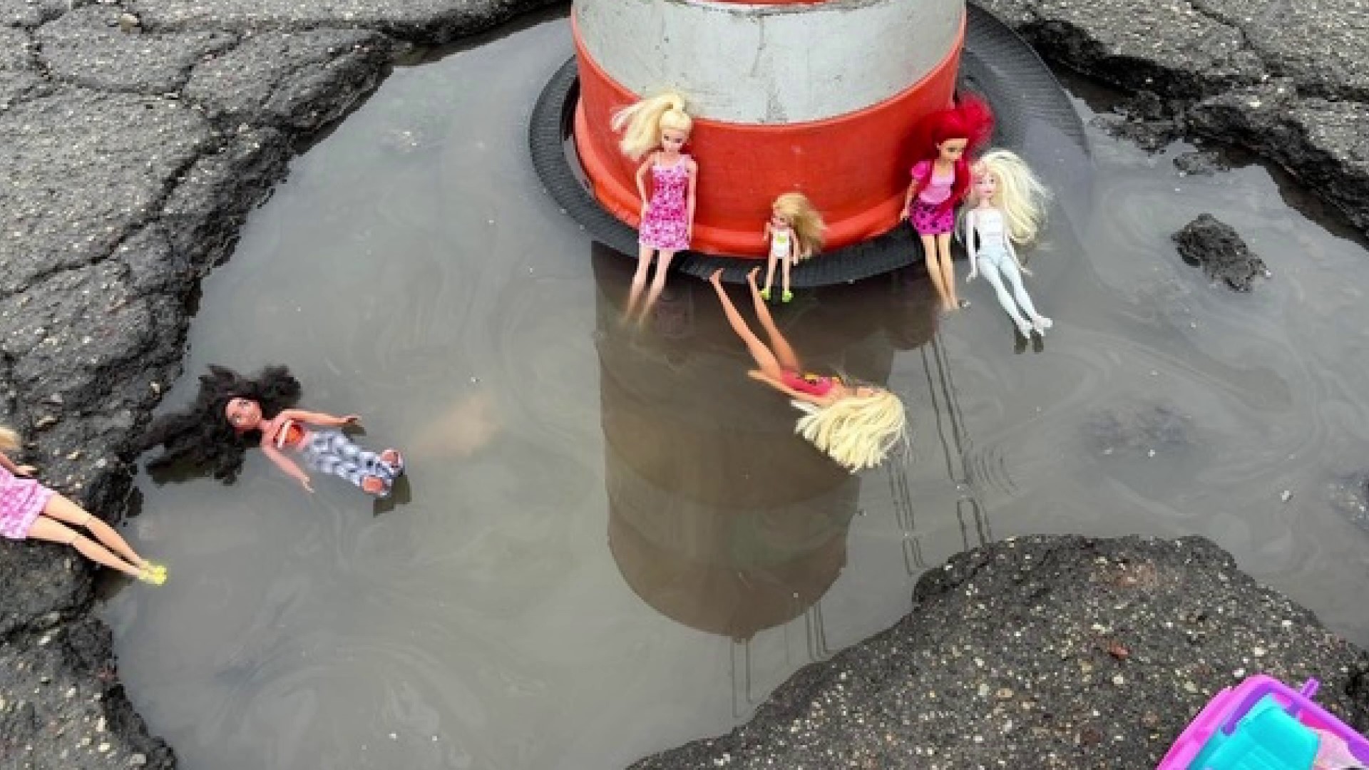 Grand Haven pothole finally filled after going viral | wzzm13.com