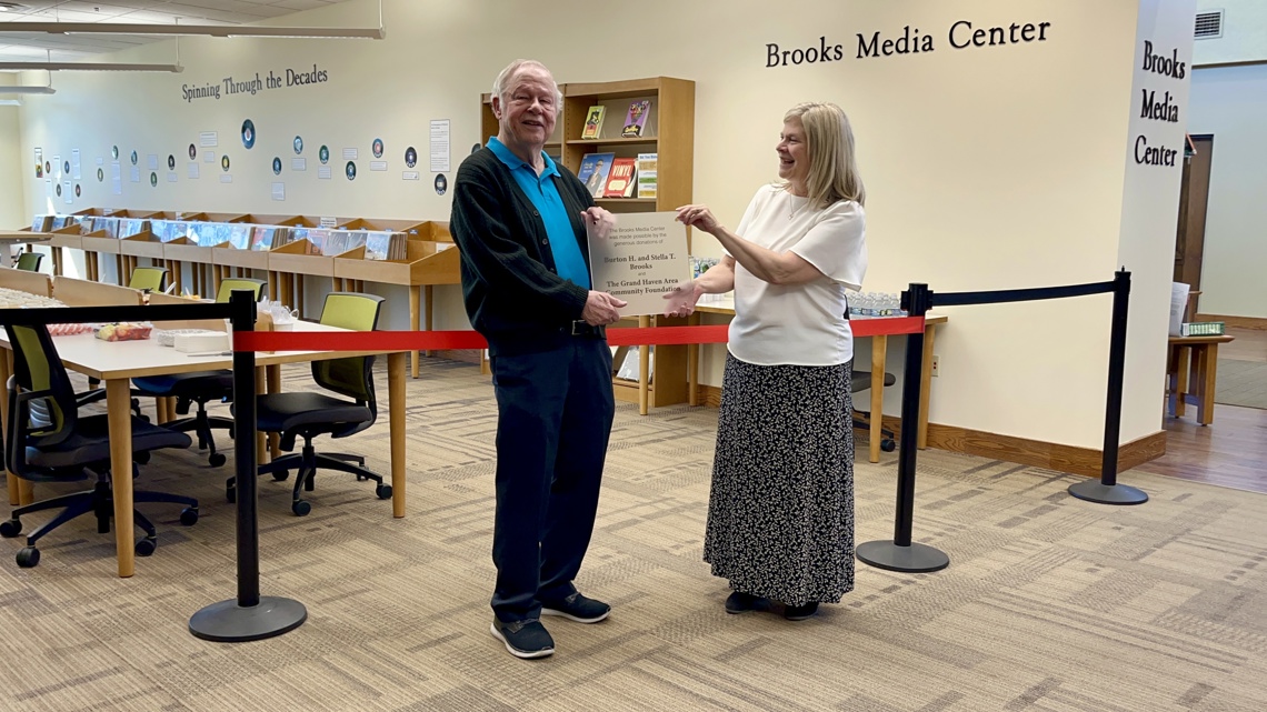 Loutit Library in Grand Haven opens new media center | wzzm13.com