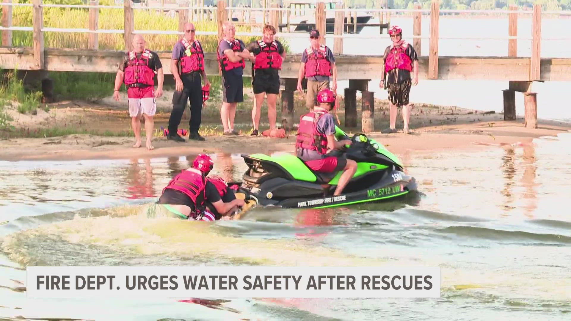 Park Twp. firefighter: Sunday rescue highlights importance of water ...