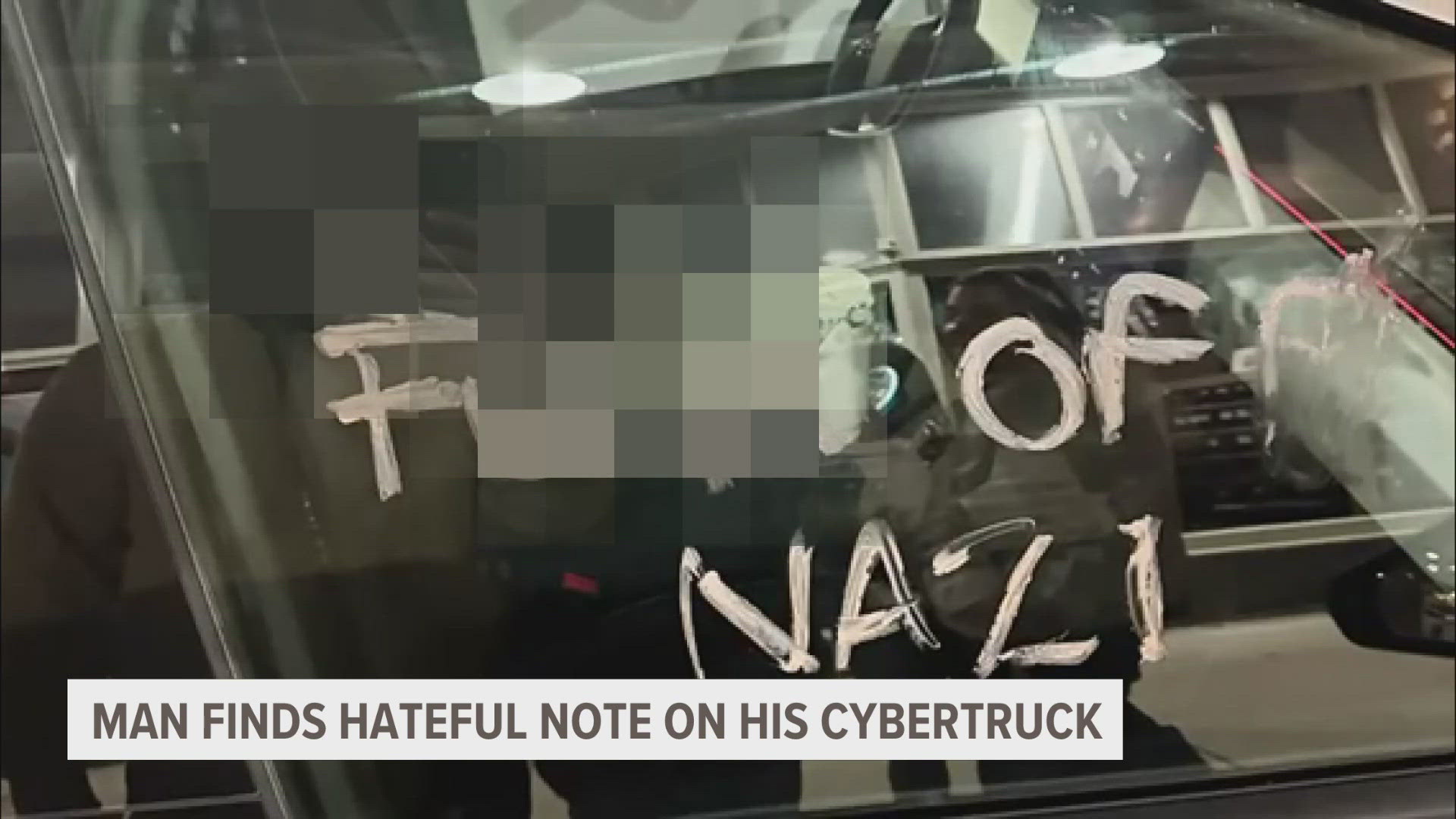 West Michigan Cybertruck owner says vandalism, middle fingers won't ...