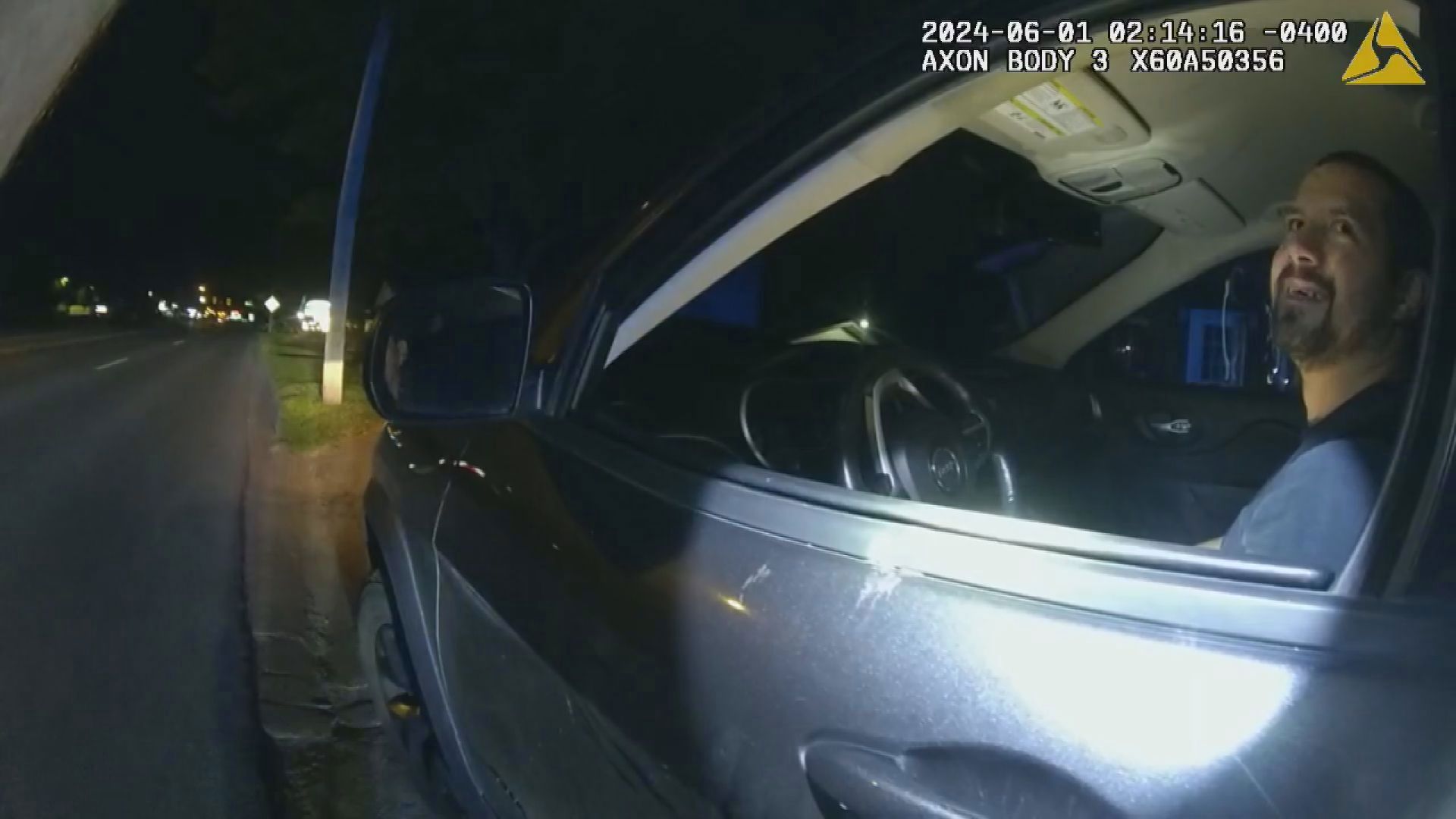 Body, dash cam video shows off-duty Ludington officer swerving, running ...