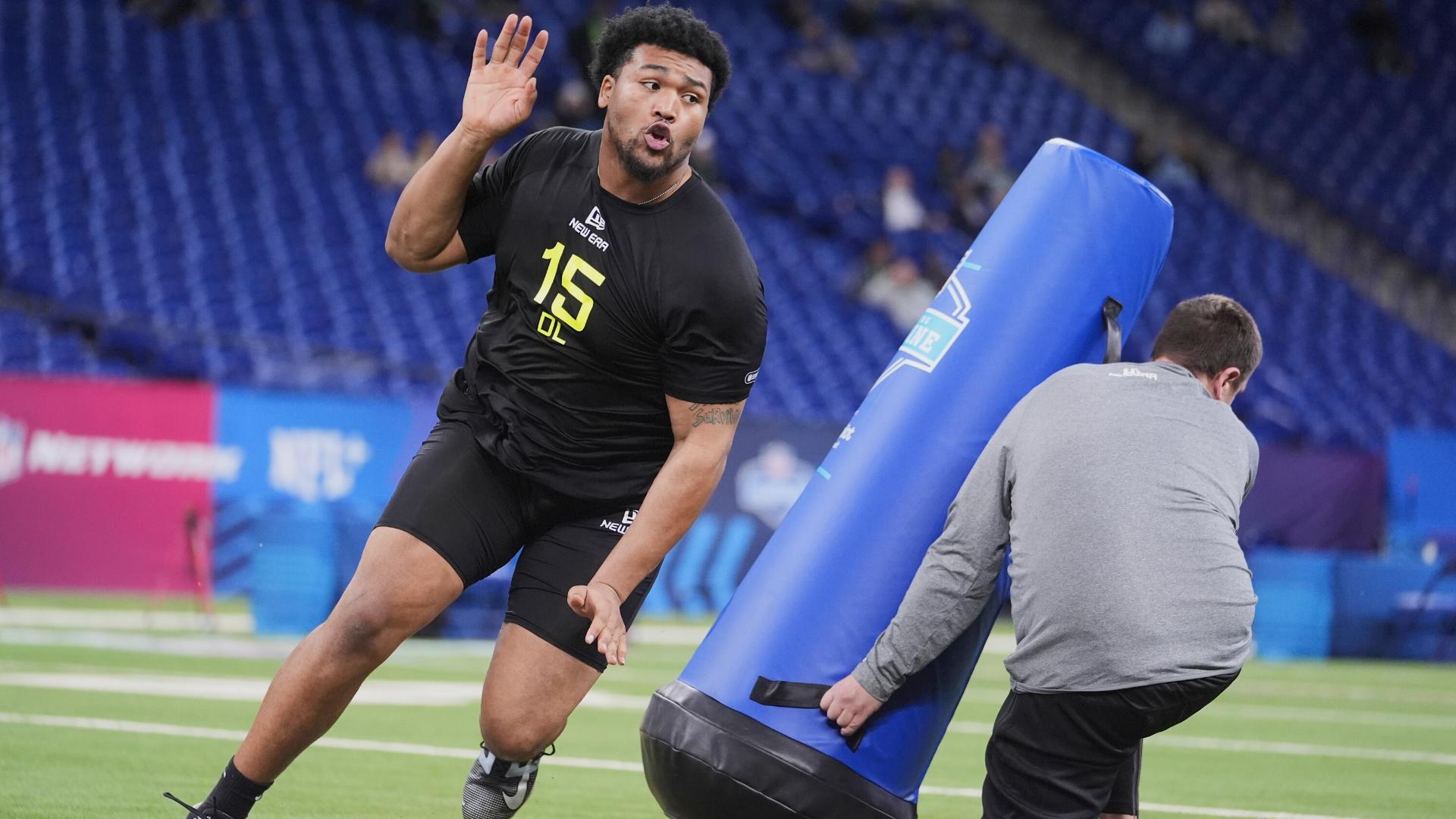 Steelers pick defensive tackle Derrick Harmon | wzzm13.com