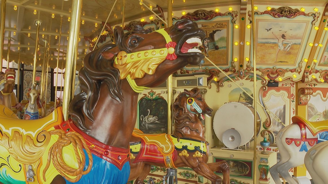 Museum carousel on final stage of restoration, nearing reopening ...