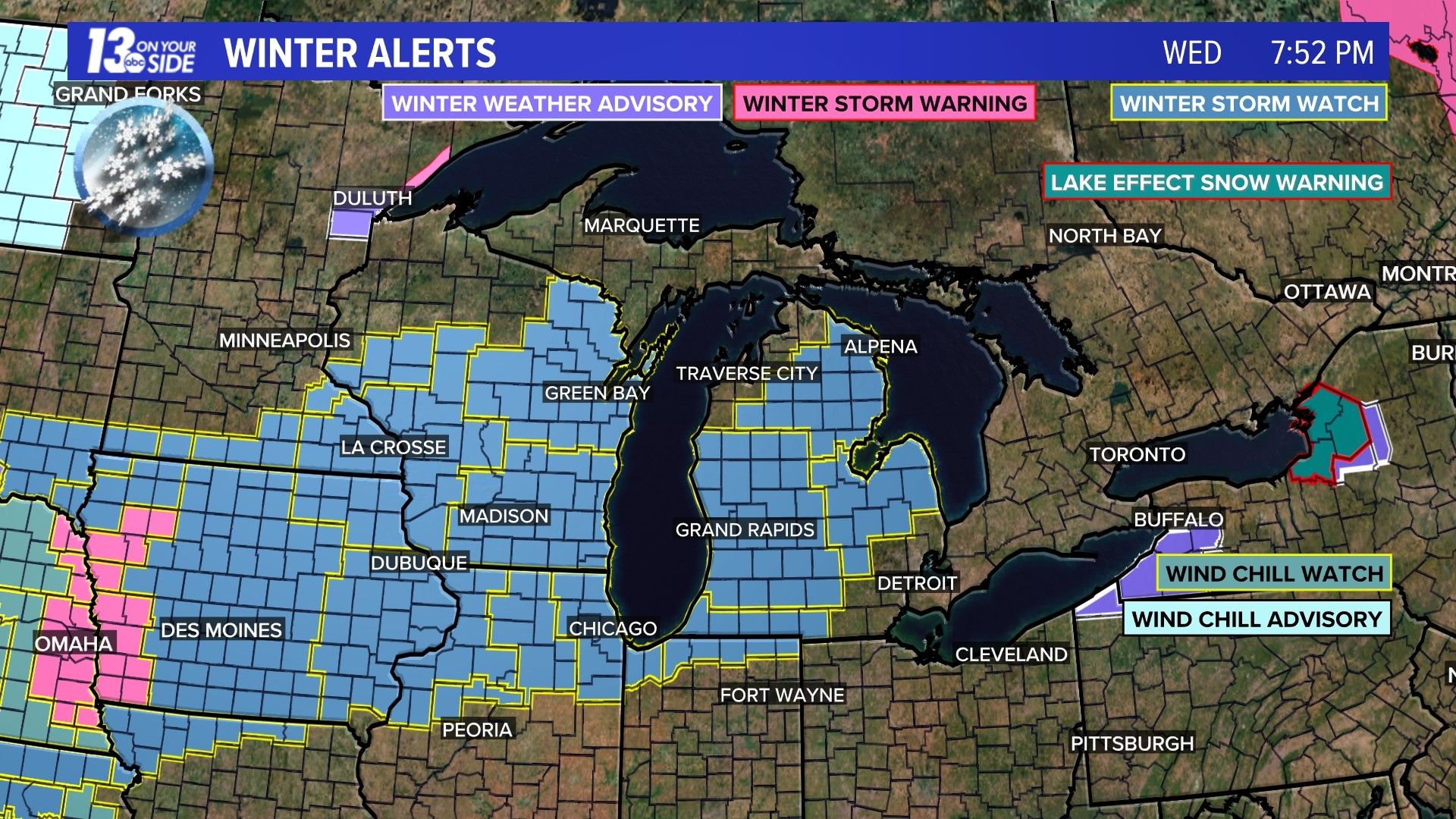 Wind + snow leading to near-blizzard conditions for West Michigan ...