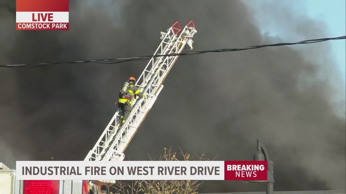 Multiple departments responding to Comstock Park fire | wzzm13.com
