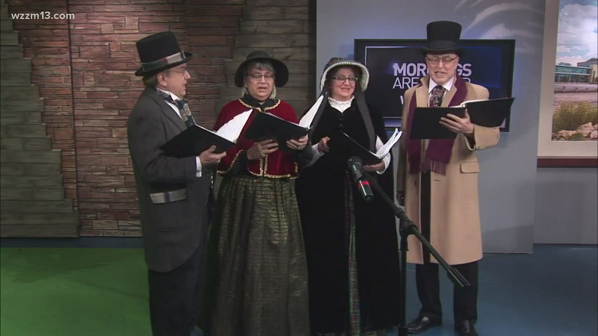 The Original Dickens Carolers perform in-studio | wzzm13.com