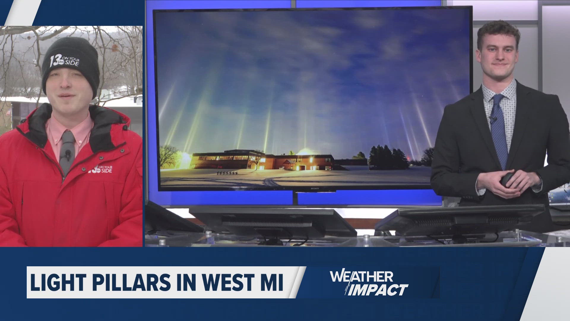 How do light pillars work? | Artic air optical phenomenon explained ...