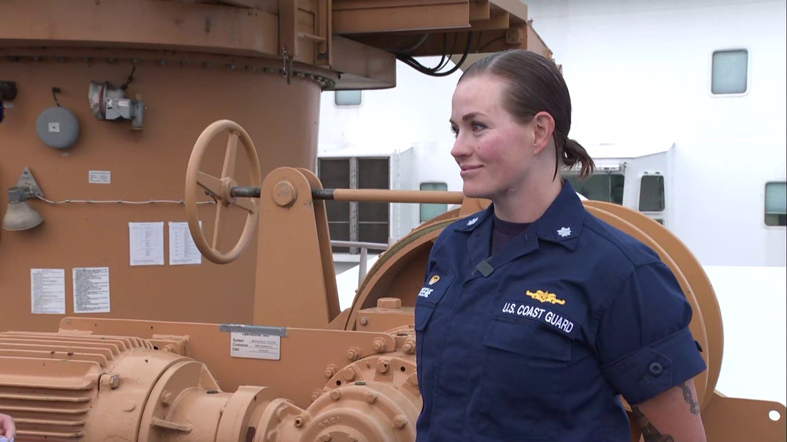 Meet the commanding officer of the USCGC Mackinaw | wzzm13.com