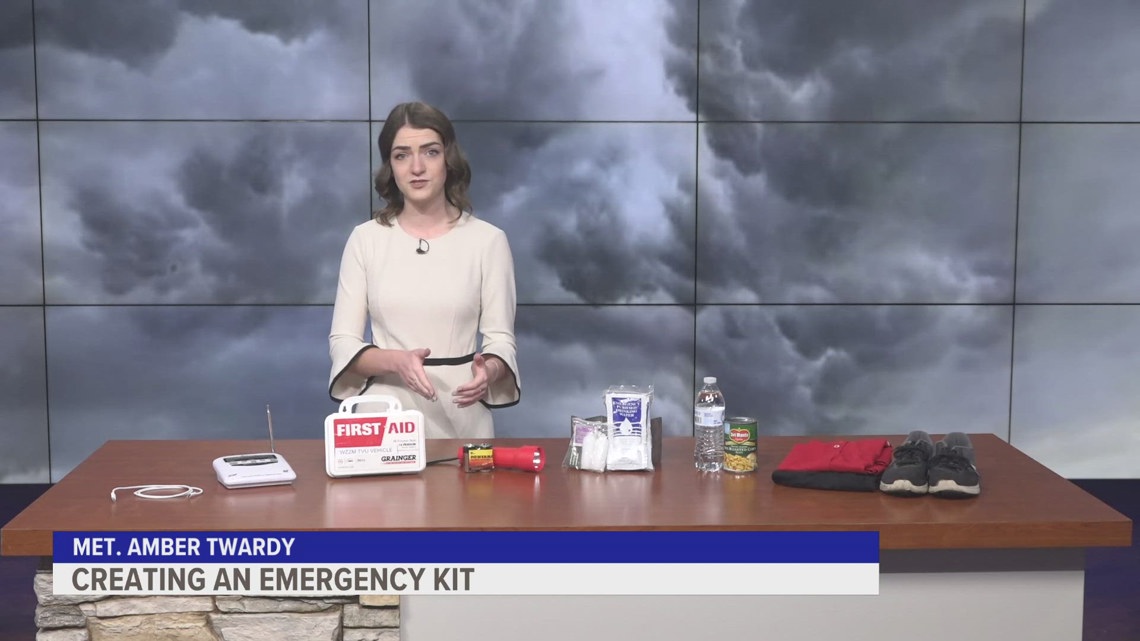 How to build an emergency kit before severe weather strikes | wzzm13.com