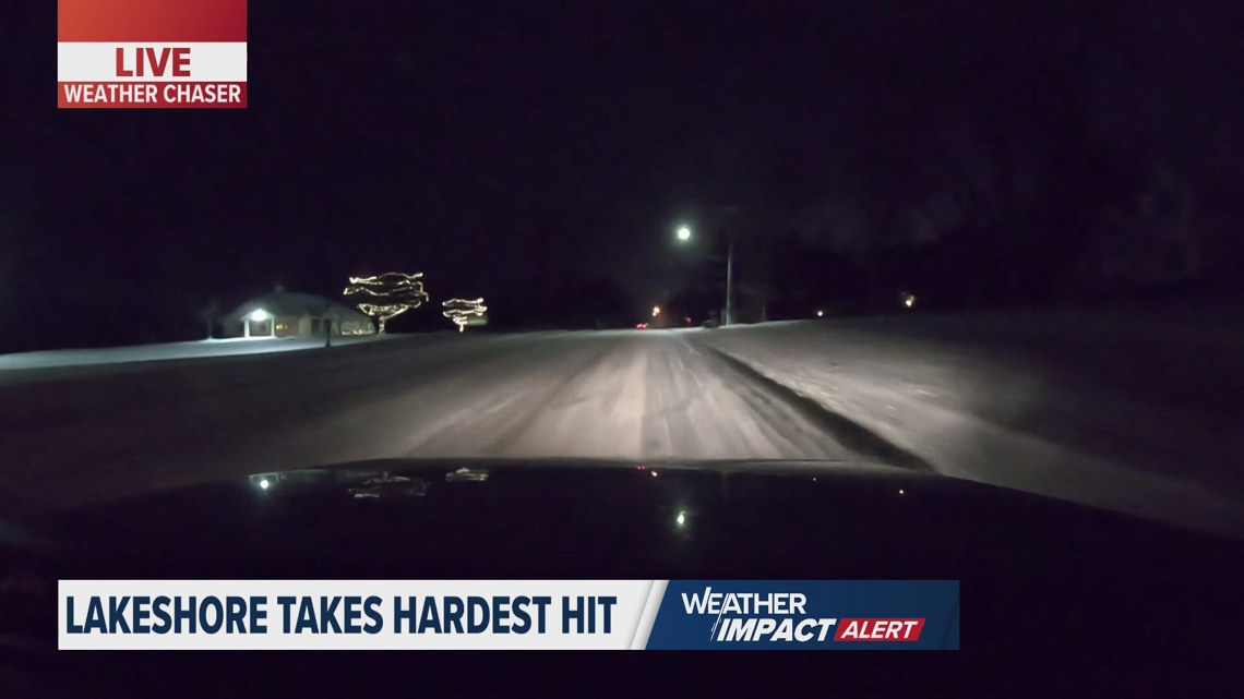 Snow, black ice impacting road conditions in Kent Co. | wzzm13.com