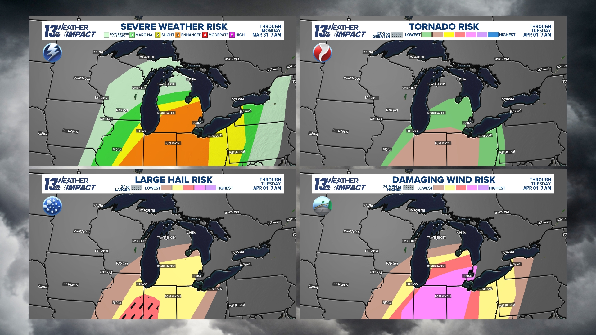 Severe storms, possible tornado cause damage in West Michigan | wzzm13.com