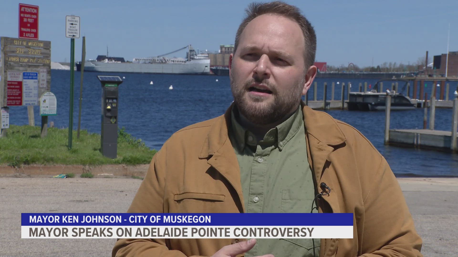 Muskegon mayor speaks on recent controversy surrounding Adelaide Pointe ...