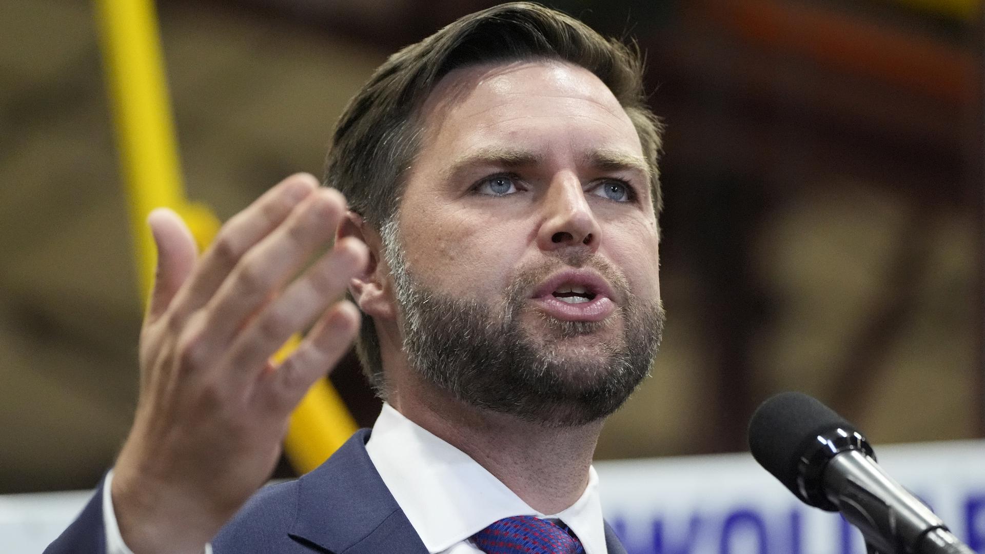 JD Vance making campaign stop in Byron Center, Michigan | wzzm13.com