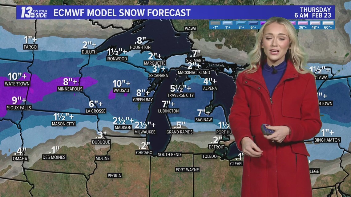 13 On Your Side Forecast: Major Winter Storm | wzzm13.com