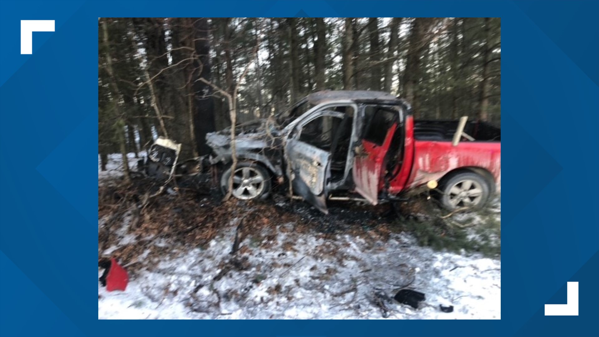 Fiery Muskegon Co. crash injures none | wzzm13.com
