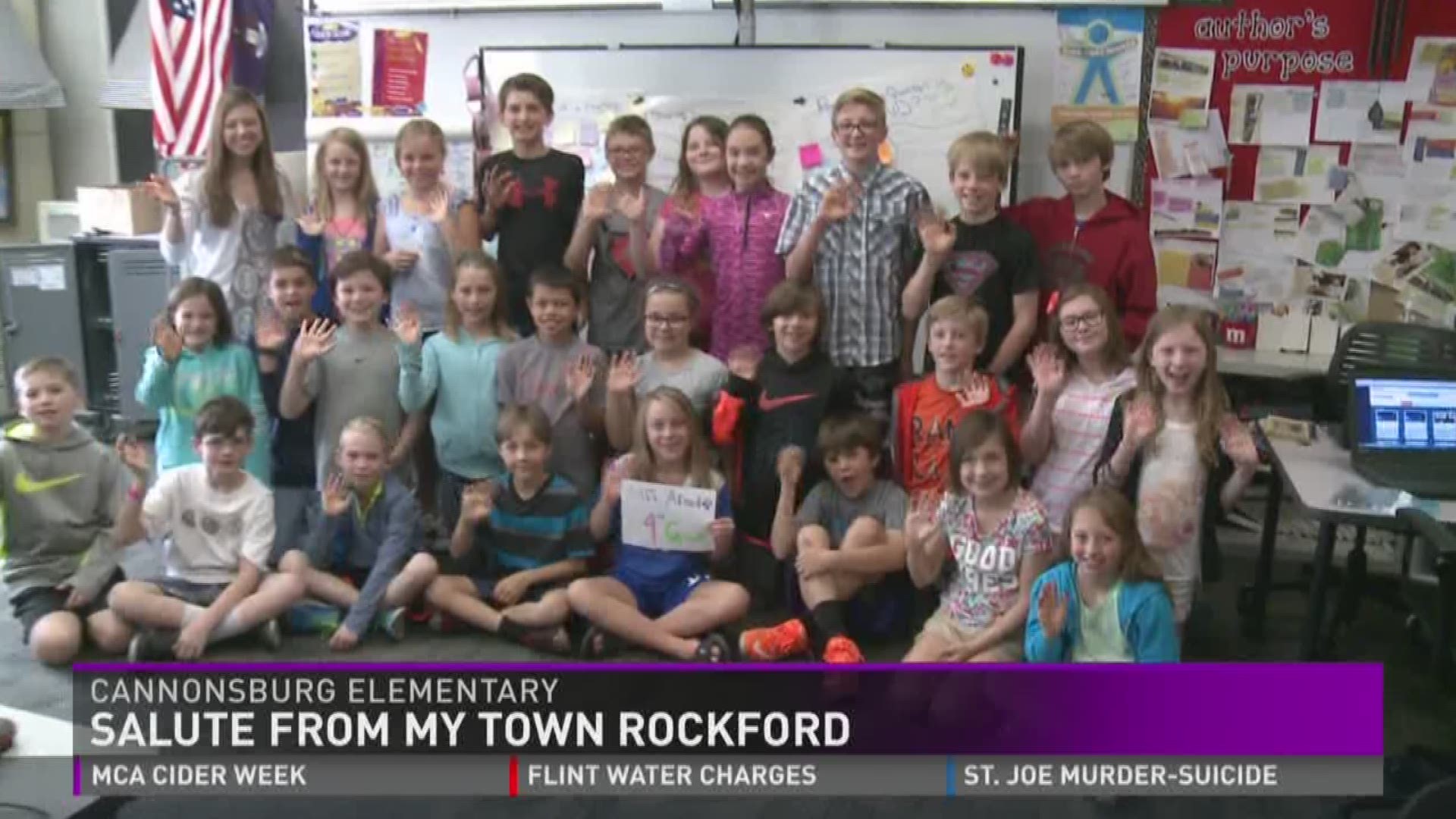 Wednesday Salute - Cannonsburg Elementary | wzzm13.com