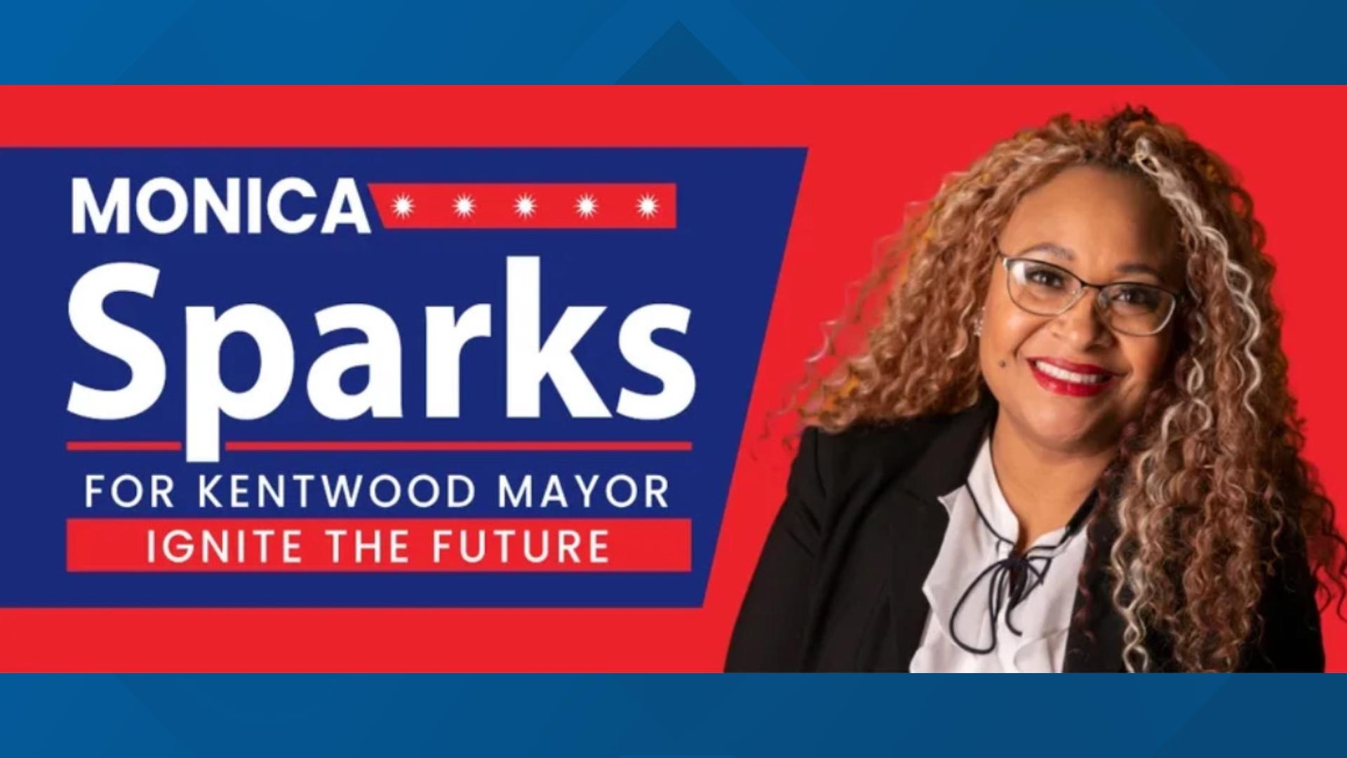 Monica Sparks eyes historic mayoral win in Kentwood race | wzzm13.com
