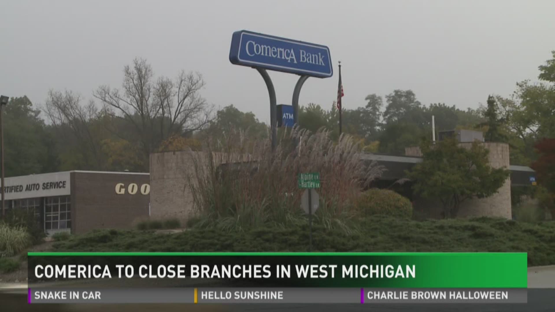 Comerica set to close 16 bank branches in Michigan | wzzm13.com