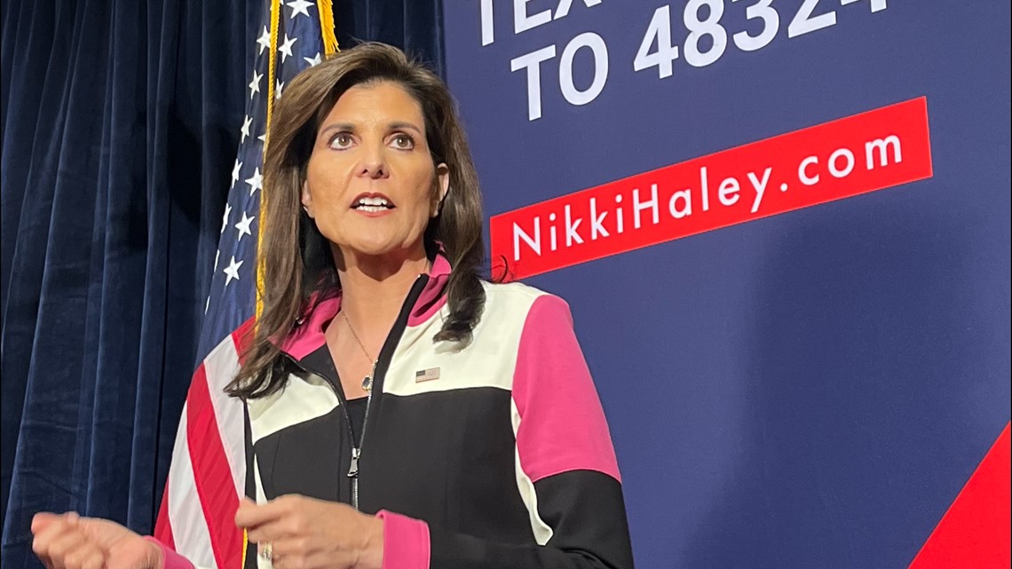 Nikki Haley rallies in Grand Rapids on eve of MI primary | wzzm13.com