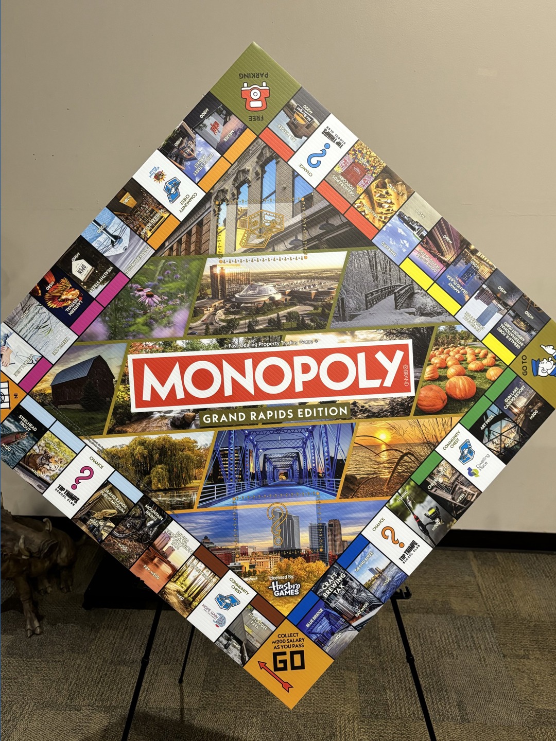 Monopoly: Grand Rapids Edition Unveiled at John Ball Zoo | wzzm13.com