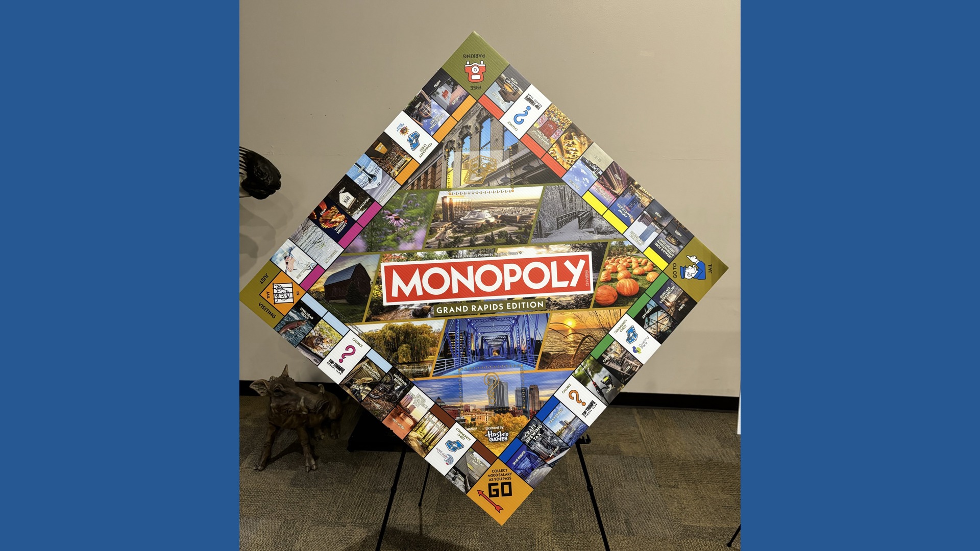 Monopoly: Grand Rapids Edition Unveiled at John Ball Zoo | wzzm13.com