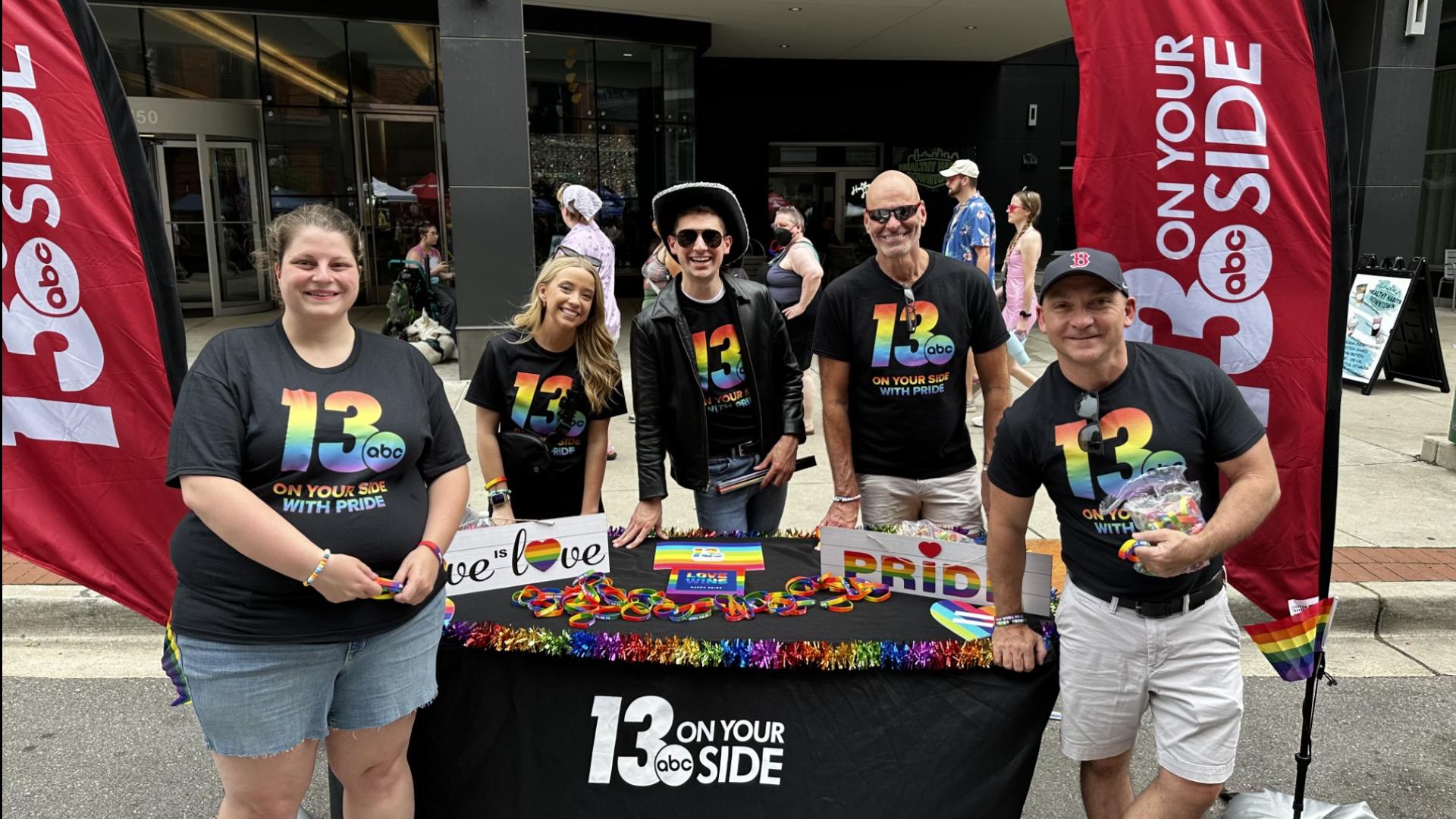Grand Rapids Pride Festival continues despite rain and heat | wzzm13.com