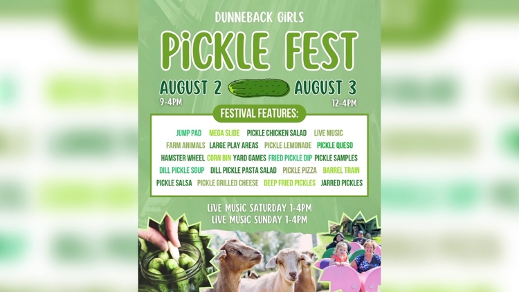 Ed Dunneback & Girls Farm hosts 2nd annual Pickle Fest | wzzm13.com