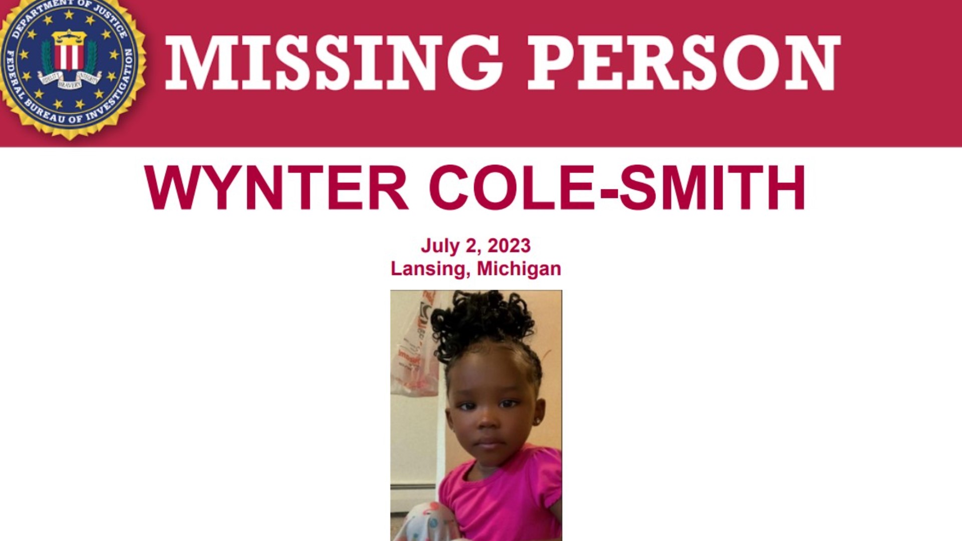 Police to share update on missing 2-year-old from Lansing area | wzzm13.com