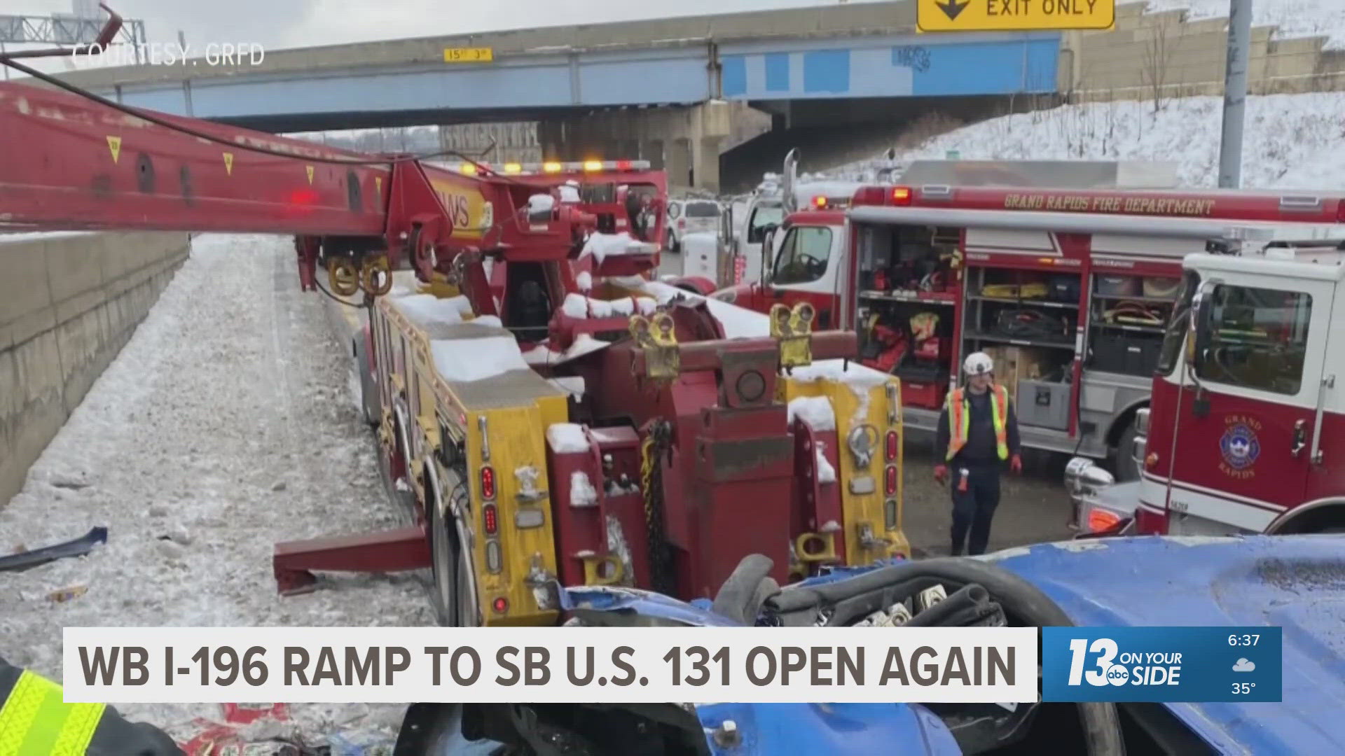 WB I-196 Ramp to SB US 131 open again | wzzm13.com
