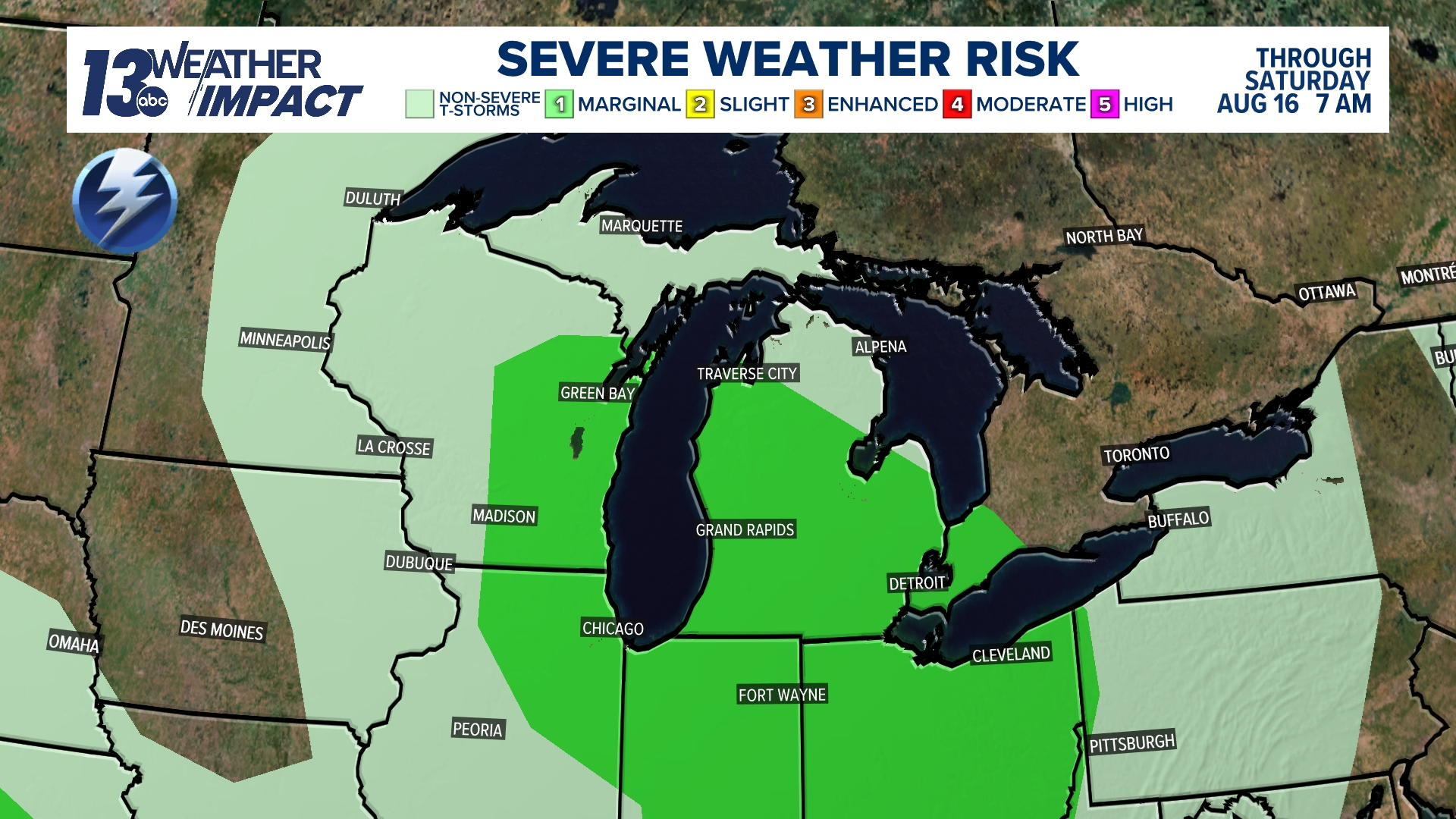 Strong to severe storms possible in West Michigan | wzzm13.com