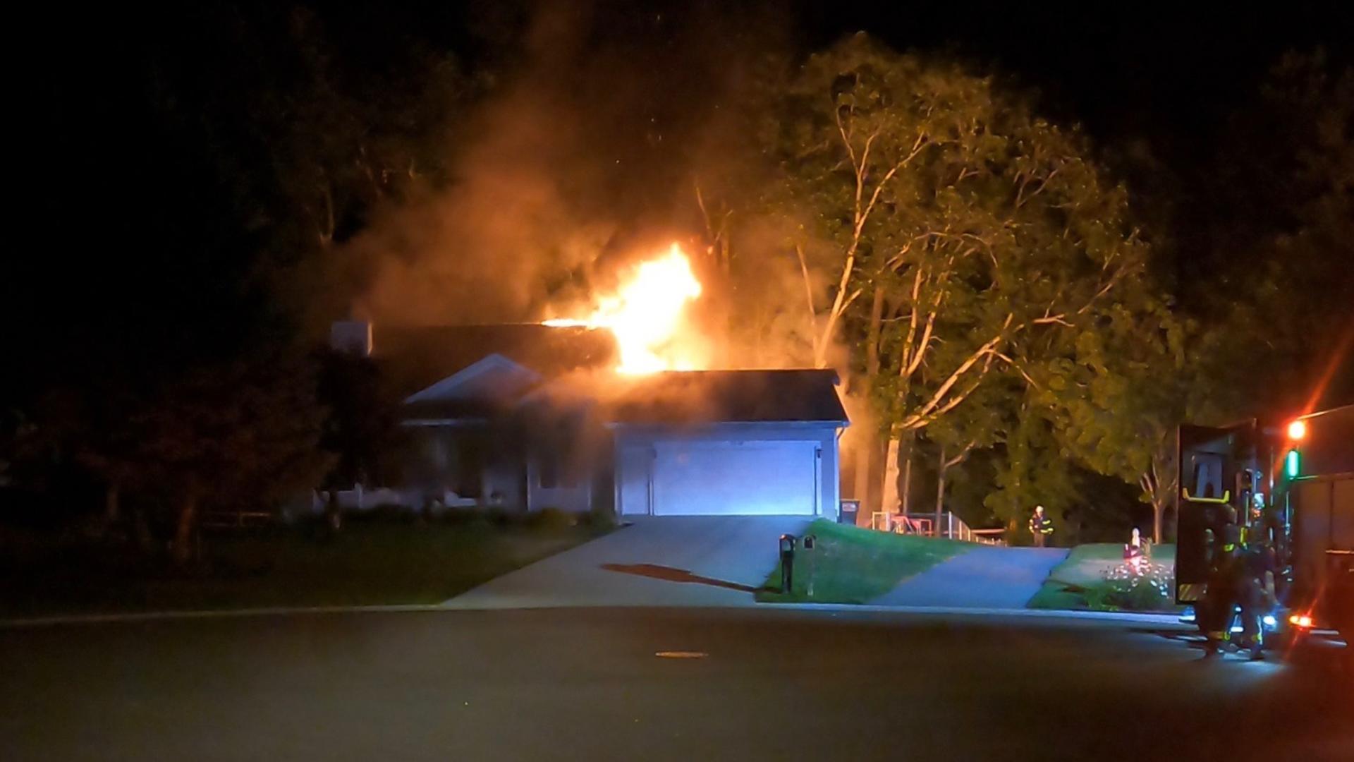 Family of 4 loses home in Plainfield Township fire | wzzm13.com