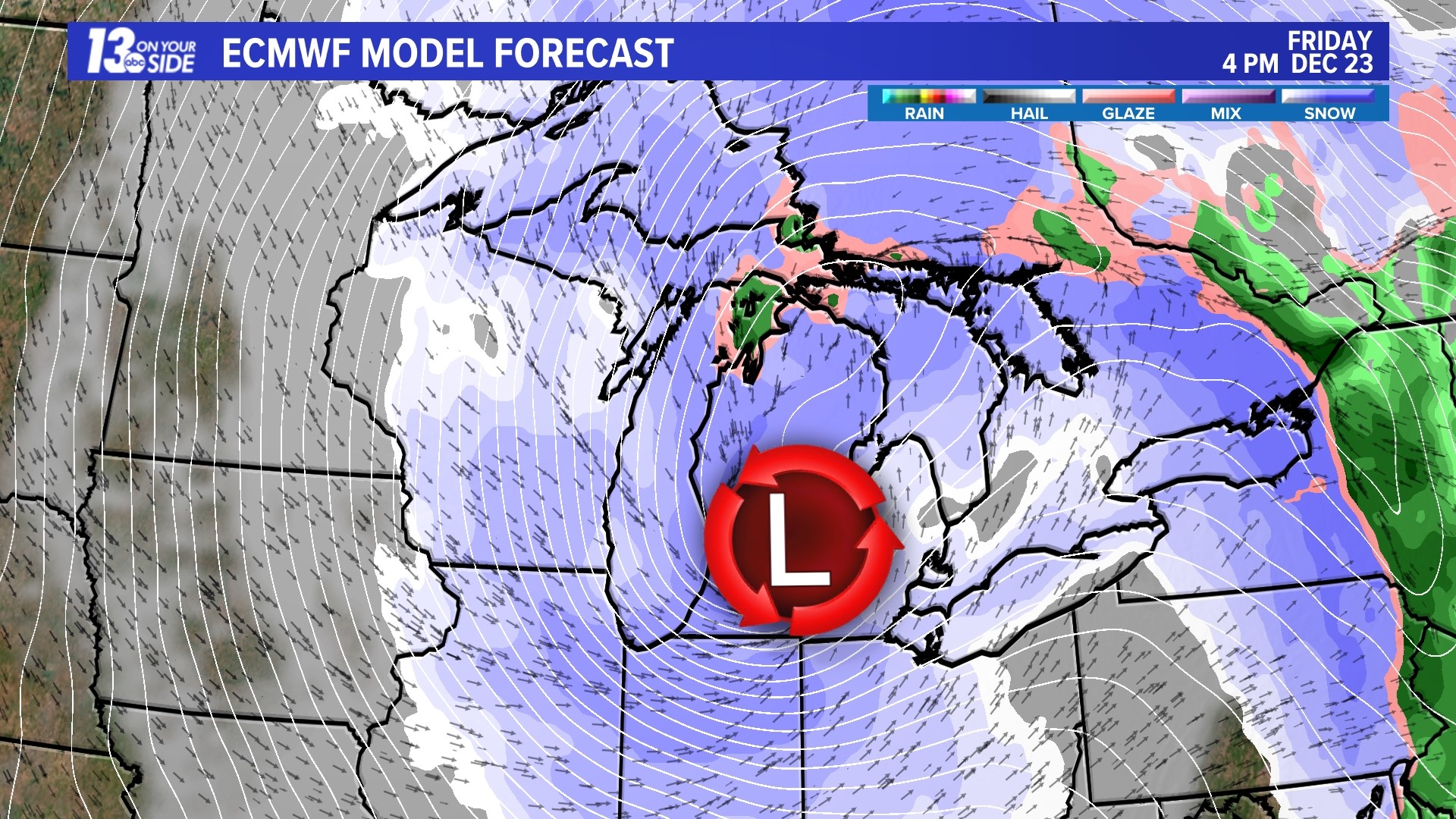 A "High Impact" Winter Storm Could Hit West Michigan This Week ...