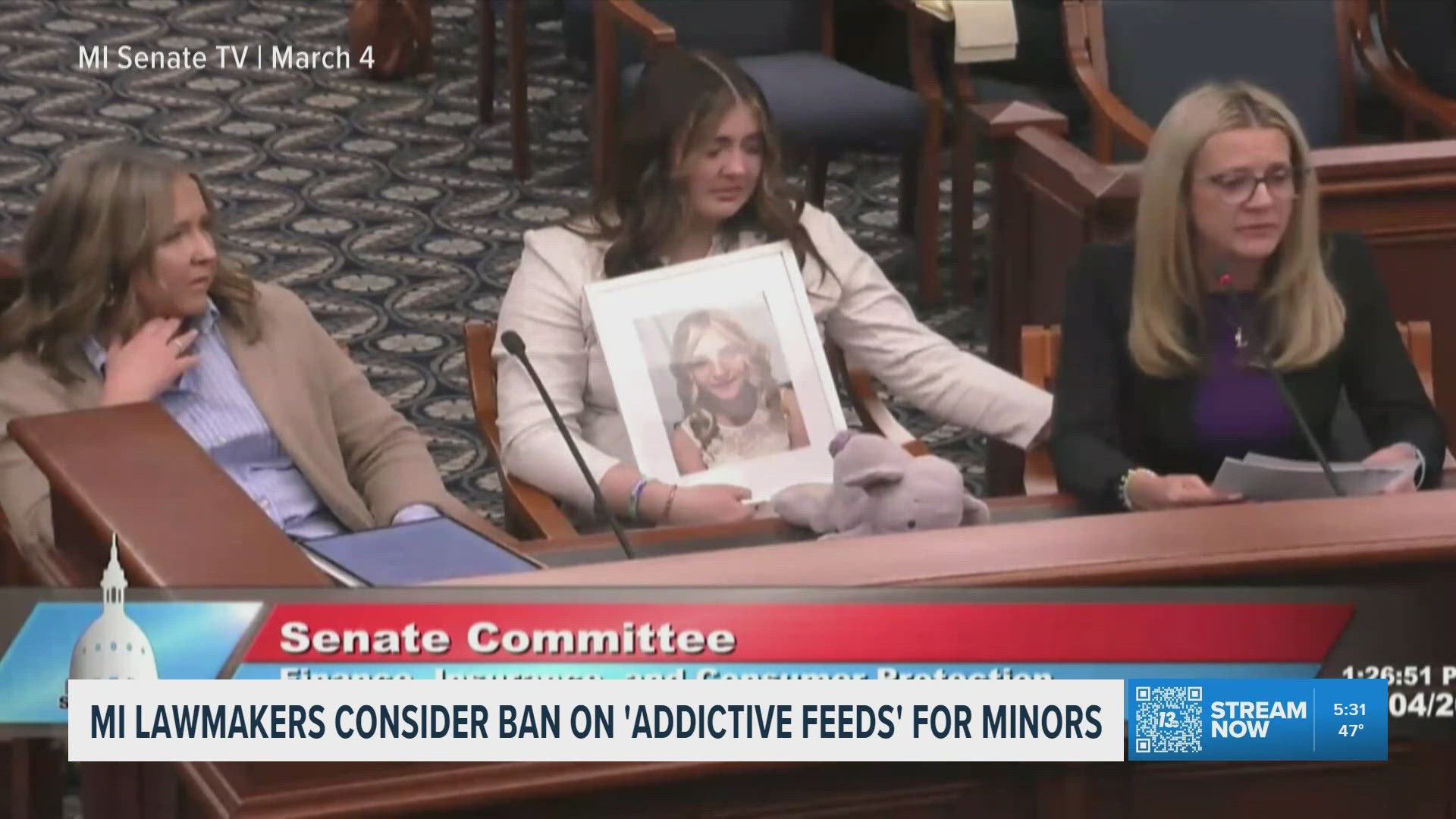 AT THE CAPITOL | MI lawmakers consider 'Kids Over Clicks' bills, aiming ...